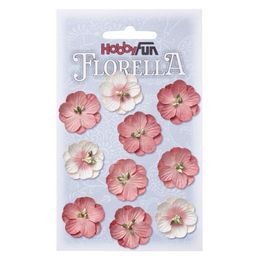 Hobbyfun Dekofigur FLORELLA-Blüten aus Maulbeer-Papier 2