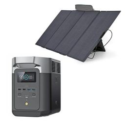 EcoFlow EcoFlow Delta 2 Powerstation mit 400W Solarpanel Smart-Home-Station
