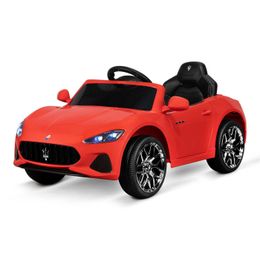 Kidix Elektro-Kinderauto Kinder Elektro Auto Maserati GranCabrio 2x30W 12V Kinderfahrzeug