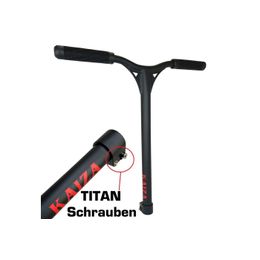 Longway Scooters Stuntscooter Longway Kaiza Alu Stunt-Scooter IHC Bar 56cm schwarz + Griffe + Klemme