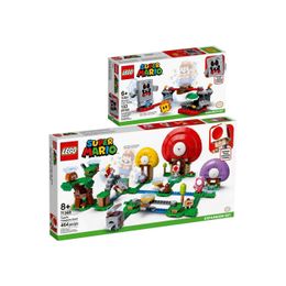 Lego® Spielbausteine 71364 71368 Super Mario™ 2er Set Wummps Lava-Ärger + Toads