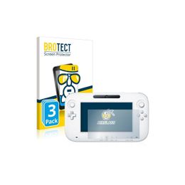 BROTECT flexible Panzerglasfolie für Nintendo Wii U GamePad (Controller)