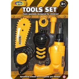 Diakakis Kinder-Werkzeug-Set Luna Kinder Werkzeugset 5-tlg. Handwerk Werkzeug