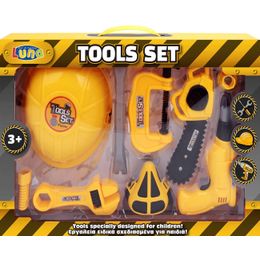 Diakakis Kinder-Werkzeug-Set Luna Kinder Werkzeugset 9-tlg. Handwerk Werkzeug