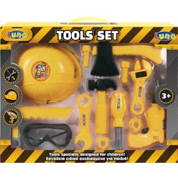 Diakakis Kinder-Werkzeug-Set Luna Kinder Werkzeugset 13-tlg. Handwerk Werkzeug