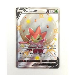 The Pokémon Company International Sammelkarte Pokemon Karte Cottomi V SWSH084 Black Star Promo