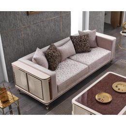 JVmoebel 3-Sitzer Sofa Modern Couch 3 Sitzer Wohnzimmer Design 240cm Möbel Stoff