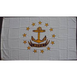 flaggenmeer Flagge Rhode Island 80 g/m²