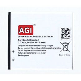 AGI Akku kompatibel mit Sony Xperia M C1905 Akku Akku