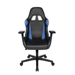 Topstar Gaming-Stuhl Drehstuhl Gaming Chair SPEED CHAIR 2 Kunstleder Schwarz Blau