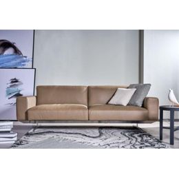 JVmoebel 3-Sitzer Beiger Dreisitzer Couch Polster Design Sofa Moderne 3er Sitz