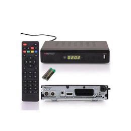 RED OPTICUM C200 Full HD DVB-C Receiver mit Aufnahmefunktion Kabel-Receiver (EPG