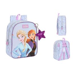 Die Eiskönigin Frozen Rucksack Frozen Kinder-Rucksack Believe Lila 22 x 27 x 10 cm