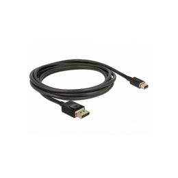 Delock Kabel miniDisplayPort (St) > DisplayPort (St) 8K 60Hz zertifiziert Video-Kabel