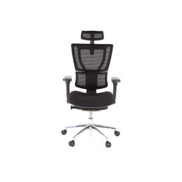 hjh OFFICE Drehstuhl Luxus Chefsessel ERGOHUMAN SLIM Stoff (1 St)