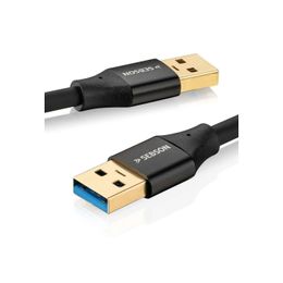 SEBSON USB Kabel 3m - Typ A auf A