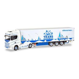 Herpa Modellauto Herpa 071369 Scania CS20 HD Kühlkoffer-Sattelzug "