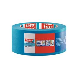 Tesa Griffband Präzisionskrepp 4440 Außen UV PLUS glatt blau Länge 50 m Breite 50 mm