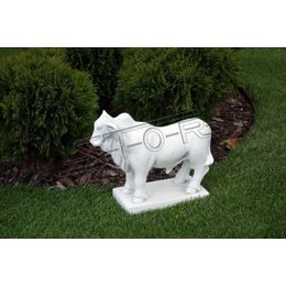 JVmoebel Skulptur Garten Dekoration Steinbock Terrasse Stein Figuren Figur Deko Statue