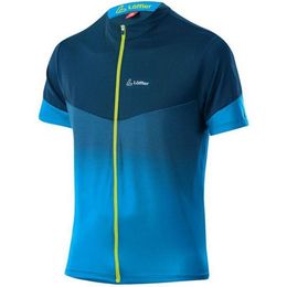 Löffler Löffler Radtrikot M BIKE SHIRT FZ STREAM BLUE LAKE