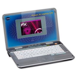 atFoliX Schutzfolie Panzerglasfolie für VTech Power XL Laptop E/R