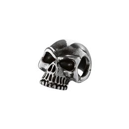 NKlaus Diadem Anhänger Perle Skulin Totenkopf 925 Sterlingsilber