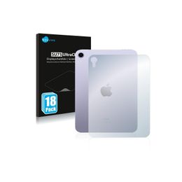 Savvies Schutzfolie für Apple iPad Mini 6 WiFi 2021 (Rückseite