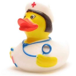 Schnabels Badespielzeug Badeente Krankenschwester Quietscheente