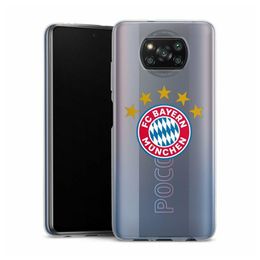 DeinDesign Handyhülle FC Bayern München FCB Sterne FCB Logo mit Sterne