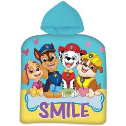 KK Badeponcho Paw Patrol Kinder Poncho Kapuze Duschtuch Badetuch Strandtuch 50 x 100cm