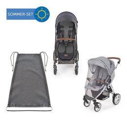 Zamboo Kinderwagen-Sonnenschutzhülle Komfort- und Schutz-Set (3-St)