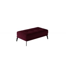 JVmoebel Hocker Fußhocker Lounge Hocker xxl Club Ottomane Leder Textil Ottomane (Hocker)