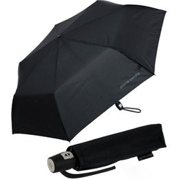 Pierre Cardin Taschenregenschirm schmaler Schirm mit Auf-Zu-Automatik Slimline