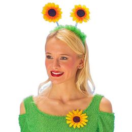 Das Kostümland Haarreif Sonnenblumen Haarschmuck