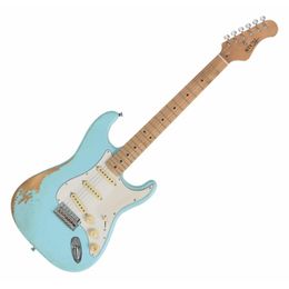 Rocktile E-Gitarre Vinstage ST-RMGN Sky Blue