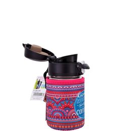Dora's Coffee-to-go-Becher Glasbecher mit Bezug Kaffee 250 ml
