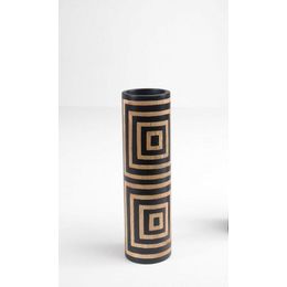 ARTRA Tischvase (1 St), Mango-Holz-Vase Quadrate