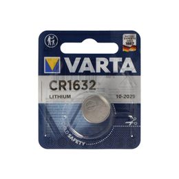 Varta Varta CR1632 Lithium Batterie 3 Volt 140mAh Batterie