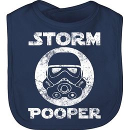 Shirtracer Lätzchen Storm Pooper Vintage