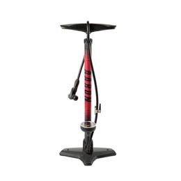 AARON Luftpumpe Sport One Fahrrad-Stand-Pumpe für alle Ventile mit Manometer