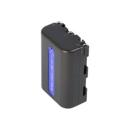 AccuCell AccuCell Akku passend für Sony NP-FM30 Akku Akku 1300 mAh (7