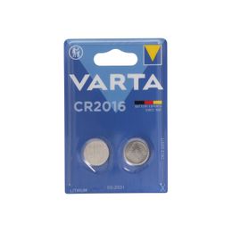 Varta 2 Stück Varta CR2016 Lithium Batterie IEC CR 2016 Batterie