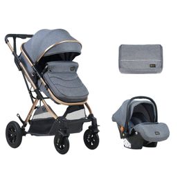 Kikkaboo Kombi-Kinderwagen Kombikinderwagen Kaia 3 in 1