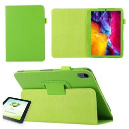 Wigento Tablet-Hülle Aufstellbare Kunst-Leder Tasche für Apple iPad Mini 6 2021 Etuis Hülle Cover Schutz Case Zubehör