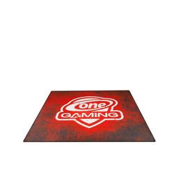ONE GAMING Bodenschutzmatte Bodenschutzmatte ONE GAMING Floormat Rot