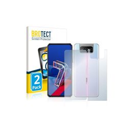 BROTECT Schutzfolie für ASUS Zenfone 7 Pro ZS671KS (Display+Rückseite)