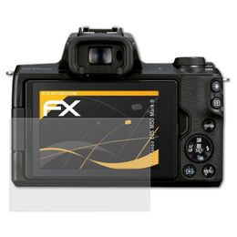 atFoliX Schutzfolie für Canon EOS M50 Mark II