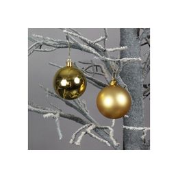Lucht Weihnachtsbaumkugel Kugeln 6 cm gold 30 Stück von Lucht