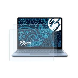 Bruni Schutzfolie Glasklare Displayschutzfolie für Surface Laptop Go