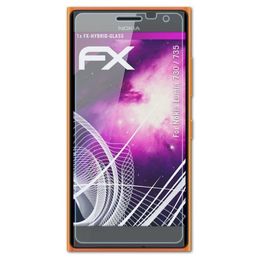 atFoliX Schutzfolie Panzerglasfolie für Nokia Lumia 730 / 735